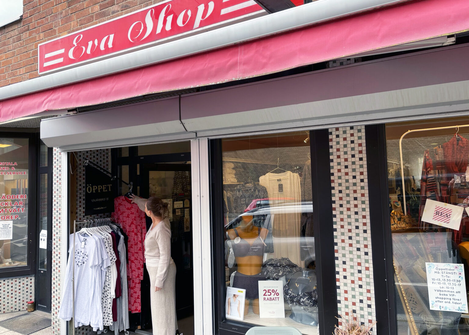 Underbara underkläder hos Eva shop - Motala Sjöstad